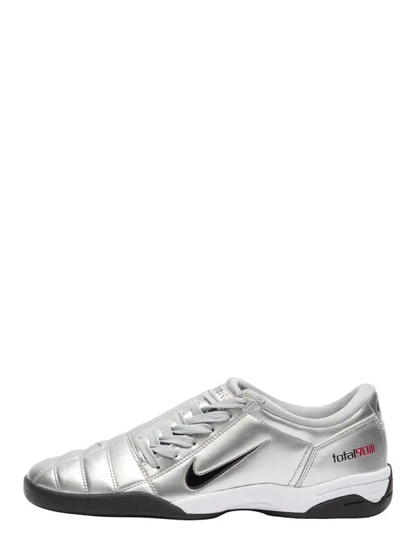 Nike T90 Mtlc W Sneaker - Silver/black/red