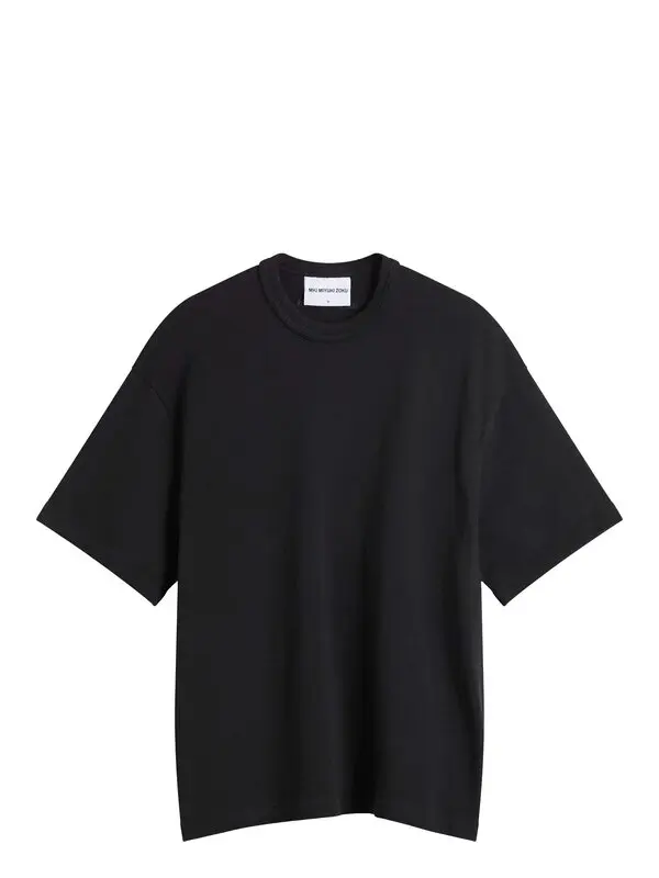 MKI MIYUKI ZOKU 220 Gsm Slub T-shirt - Black