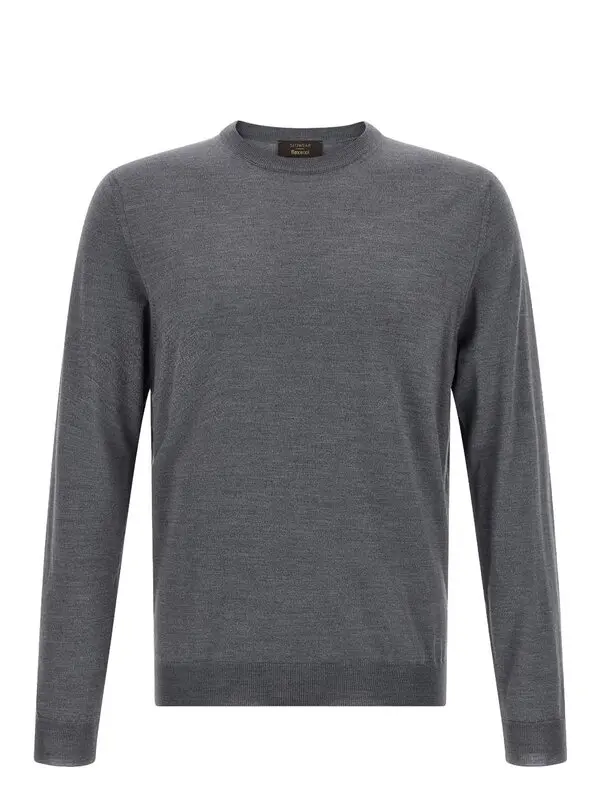 ZANONE Flexwool Wool Sweater - Gray
