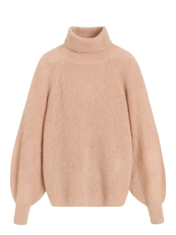 BY MALENE BIRGER Magoo Turtleneck Sweater - Rose Dust