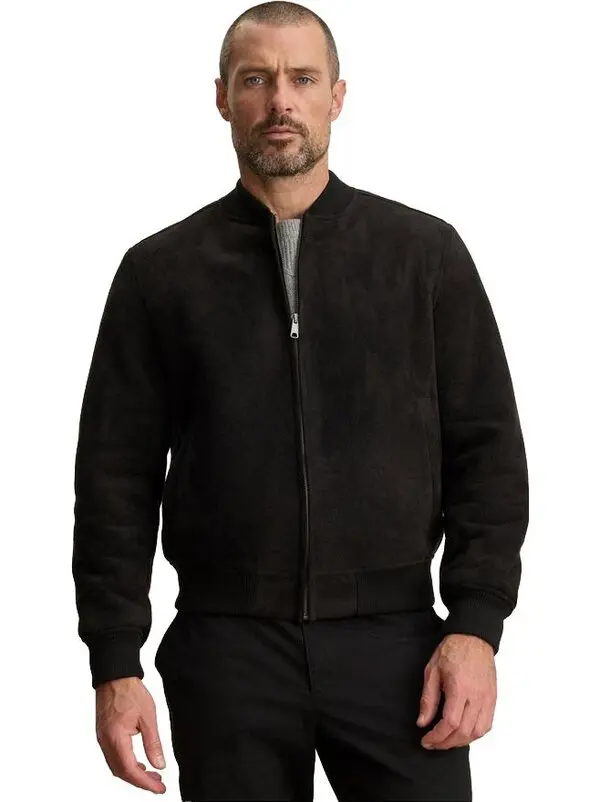 Velvet By Graham & Spencer Amias Bomber Jacket - Black