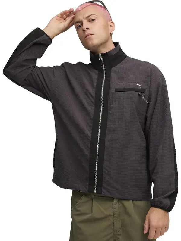 PUMA Mmq Waffle Jacket - Gray