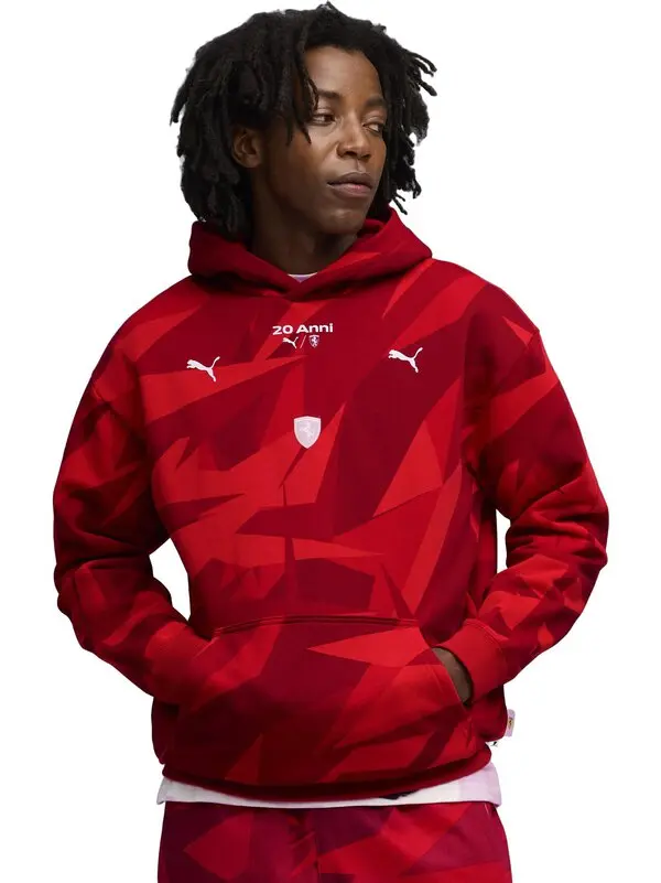 PUMA Scuderia Ferrari 20 Years Of Hoodie - Red