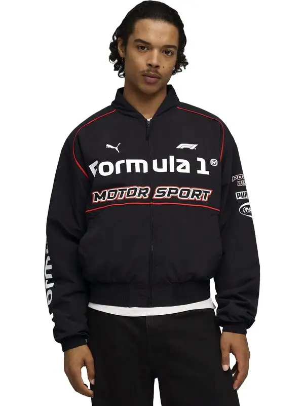 PUMA Formula 1® Motorsport Zip-up Track Jacket - Black