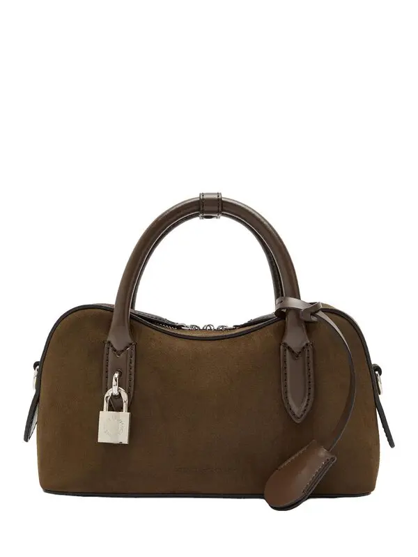 Stella McCartney Stella Ryder Small Top Handle Bag - Moca
