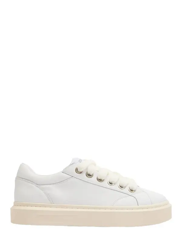 CLEENS Leather Sneakers - White