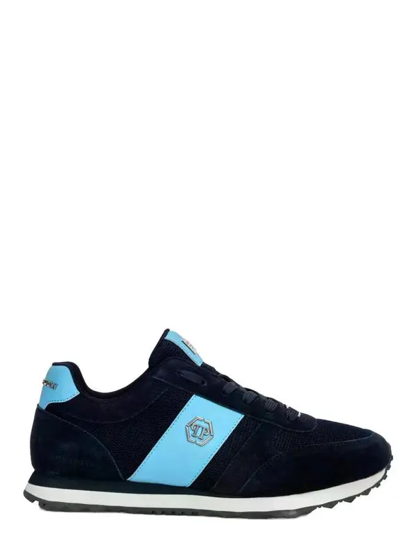 Philipp Plein Portofino Runner Lace-up Sneakers - Blue