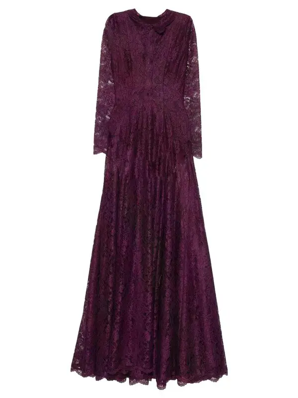MIAU BY CLARA ROTESCU Akari Maxi Dress - Purple