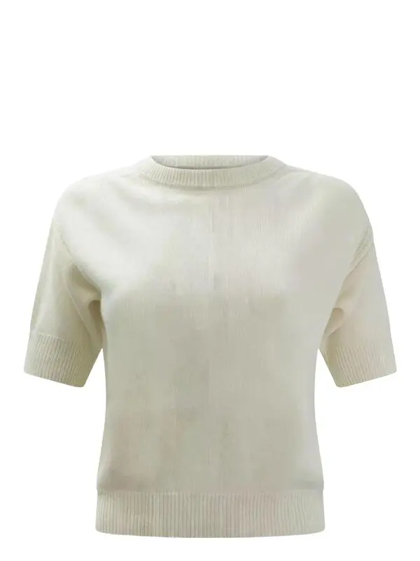 SA SU PHI Cashmere Top - White