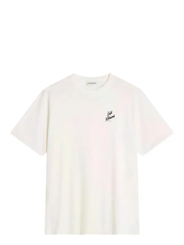Maison Kitsuné Café Kitsuné Logo T-shirt - Neutrals