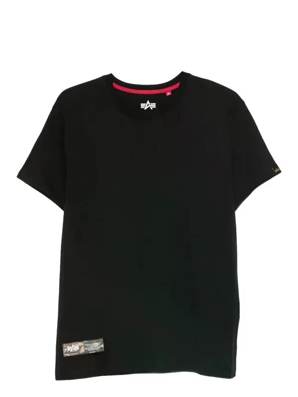 Alpha Industries Camo Label T-shirt - Black