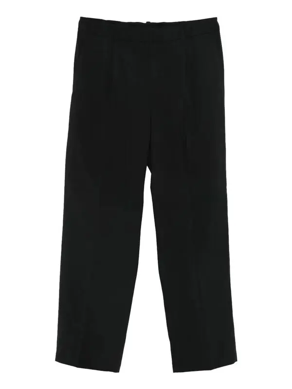GOLDWIN Pleated Trousers - Black