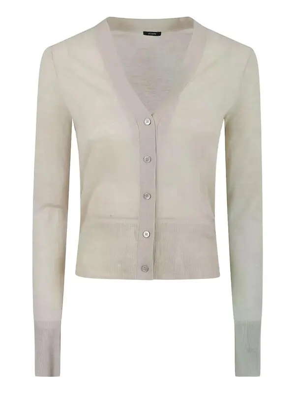 JOSEPH Buttoned Cardigan - Neutrals