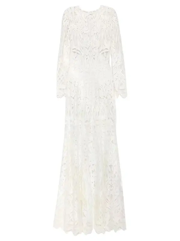 MIAU BY CLARA ROTESCU Epiphany Maxi Dress - White