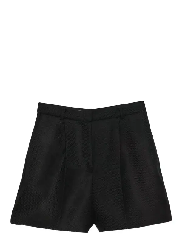 HERSKIND Pleated Shorts - Black