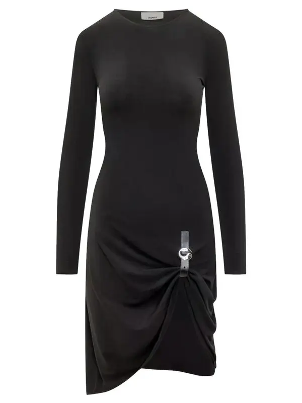 Coperni Buckle Suspended Dress - Black