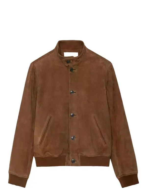 Zadig&Voltaire Lonni Suede Jacket - Brown