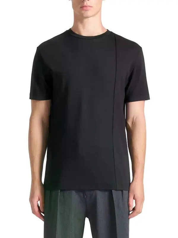 Manière De Voir Bruno Pintuck T-shirt - Black