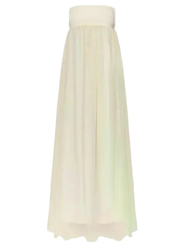 Posse Solene Strapless Maxi Dress - Yellow