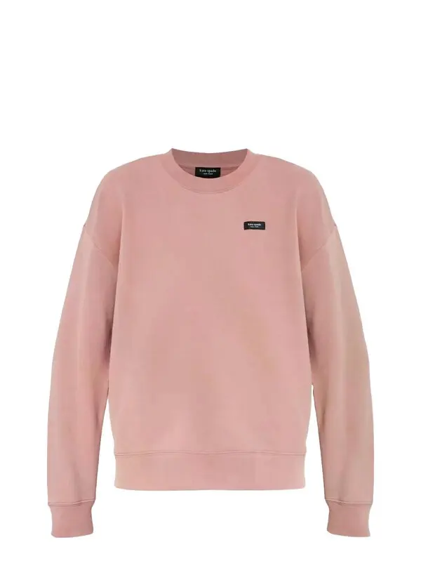Kate Spade New York Logo-patch Sweatshirt - Pink