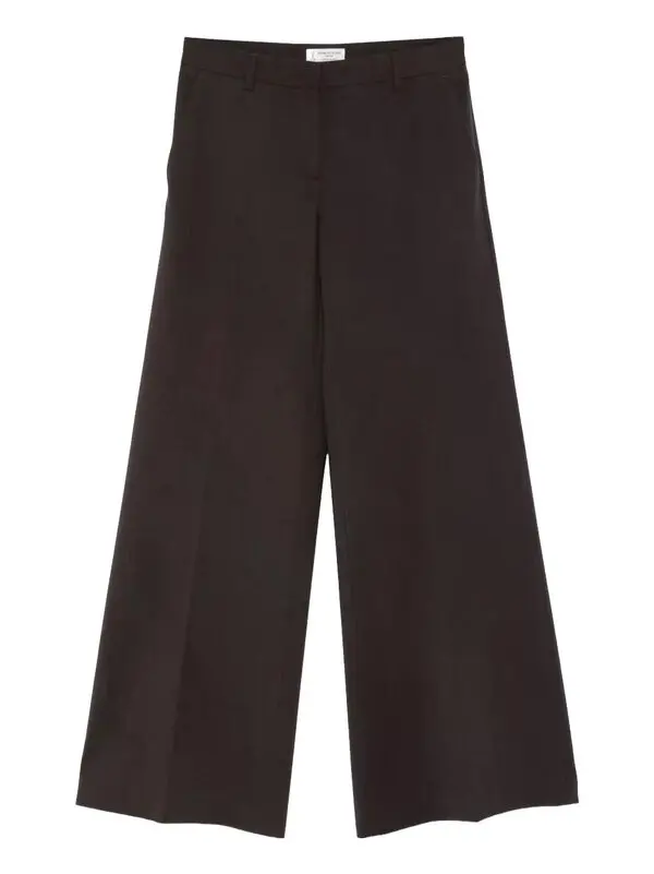 Alberto Biani Zip-fastening Trousers - Brown