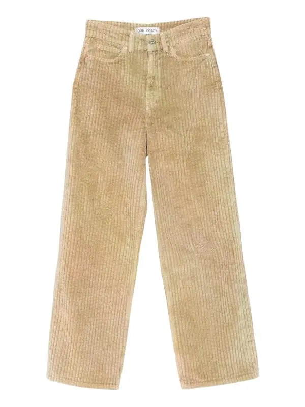Our Legacy Corduroy Trousers - Neutrals