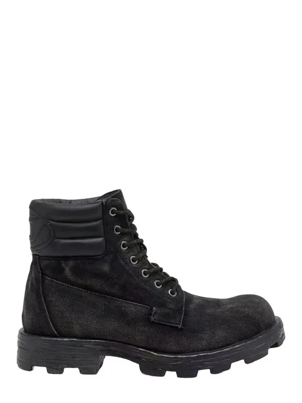 DIESEL D-hammer Lace-up Boots - Black