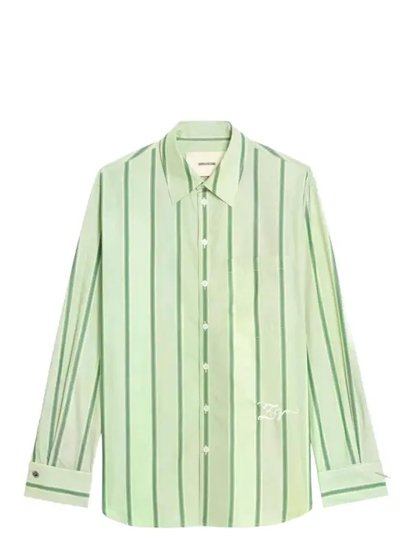 Zadig&Voltaire Striped Shirt - Green