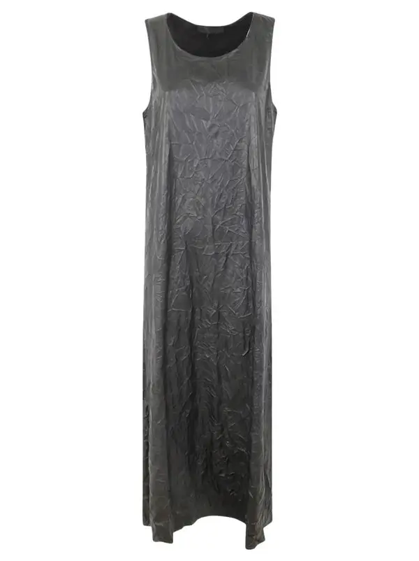MARIA CALDERARA Creased Dress - Grey
