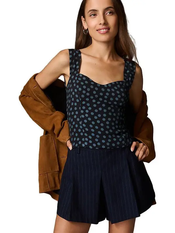 REFORMATION Hester Tank Top - Cosmic Dot