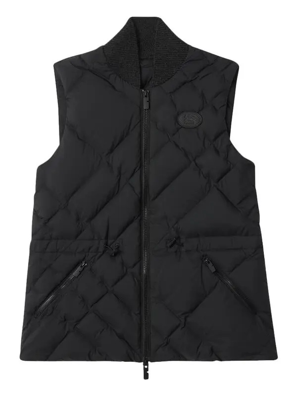 Burberry Devonside Quilted Vest - Black