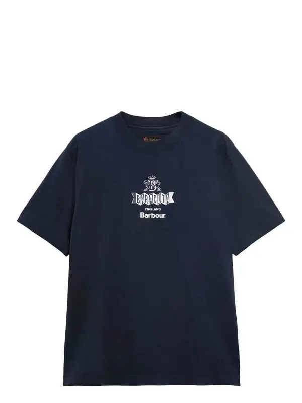 Barbour Graphic Short-sleeves T-shirt - Blue