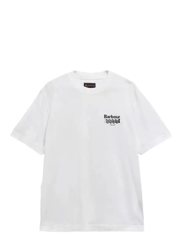 Barbour Logo-print T-shirt - White