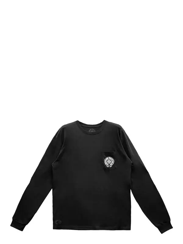 Chrome Hearts Aspen Exclusive Horseshoe-logo Long-sleeves T-shirt - Black