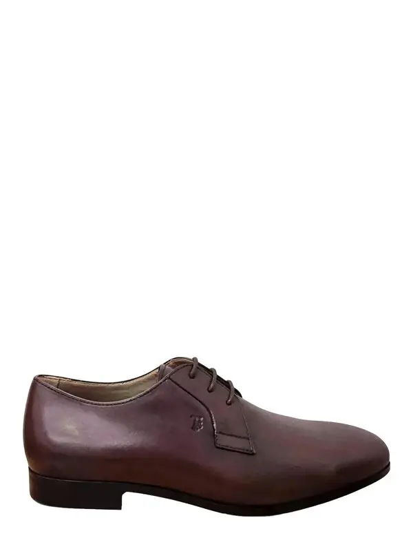 TOD'S Leather Derby Shoes - Brown