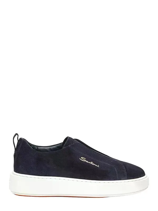 Santoni Slip-on Sneakers - Blue