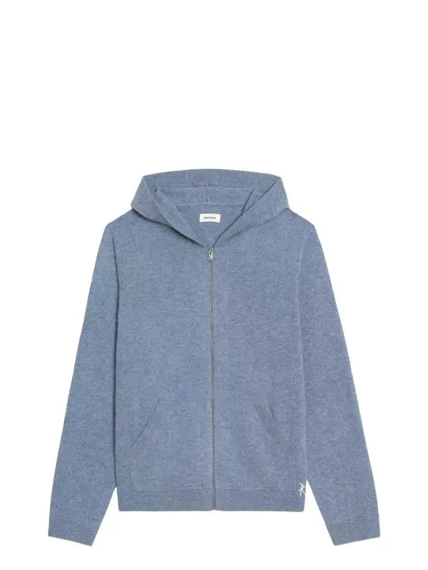 Zadig&Voltaire Clash Zip Hoodie - Blue