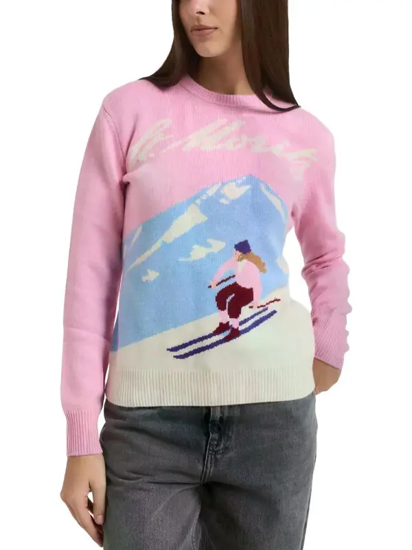 MC2 SAINT BARTH Crew-neck Sweater - Pink