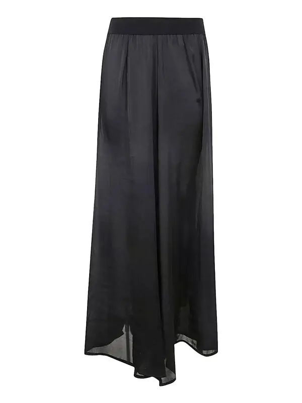 MARIA CALDERARA Elasticated Trousers - Black