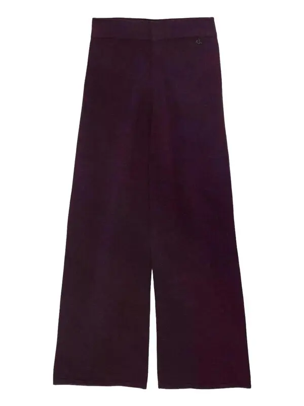 Dixie Knitted Trousers - Purple