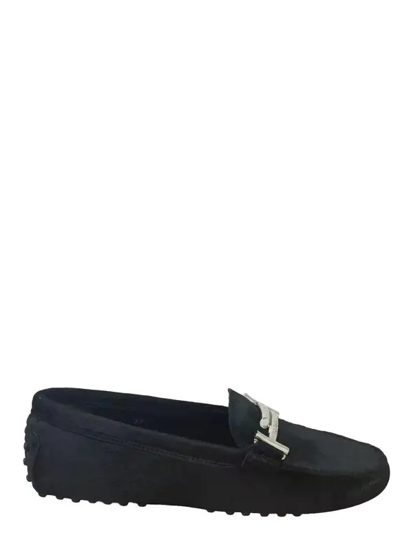 TOD'S Metal-detail Loafers - Black