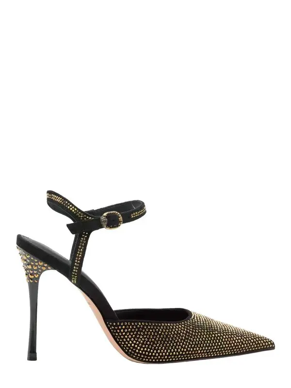 Kurt Geiger 105mm Studded Heeled Pumps - Black