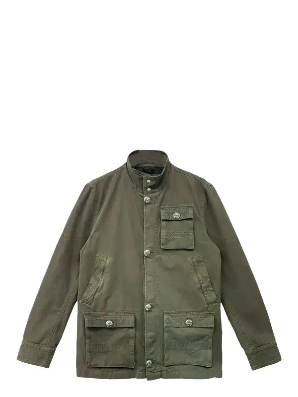 Chrome Hearts Cherry Bomb Buttoned Jacket - Green
