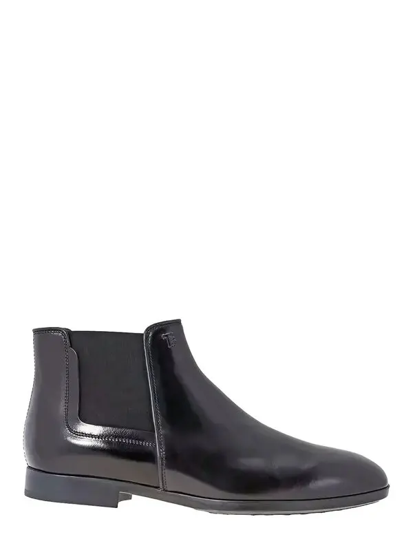 TOD'S Tronchetto Chelsea Boots - Black