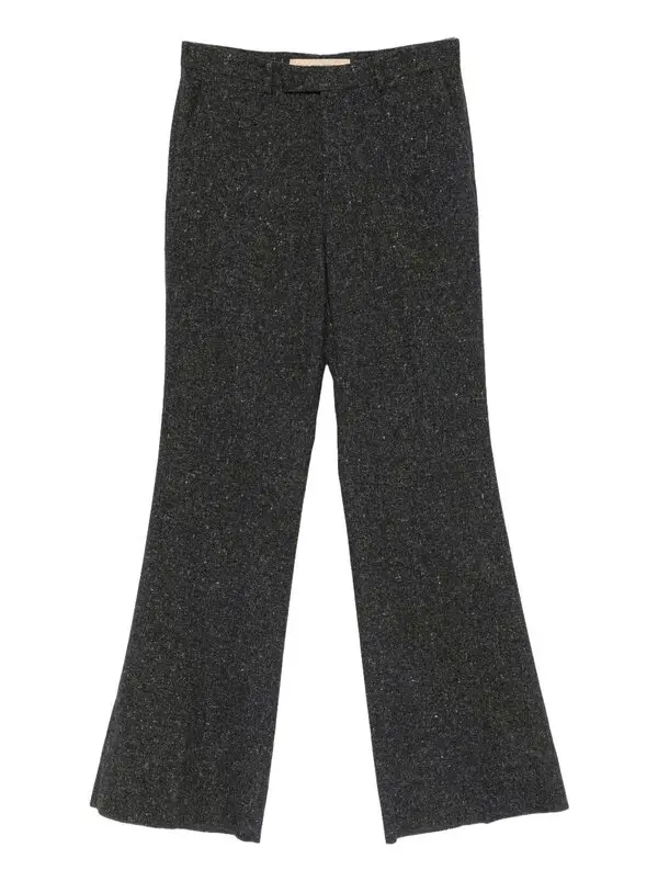 Valentino Garavani Textured Trousers - White