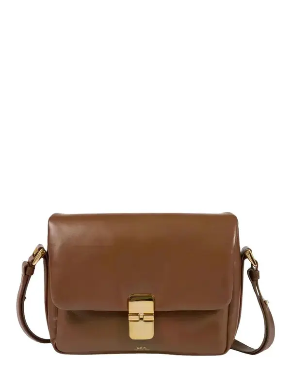 A.p.c. Soft Grace Cross Body Bag - Brown
