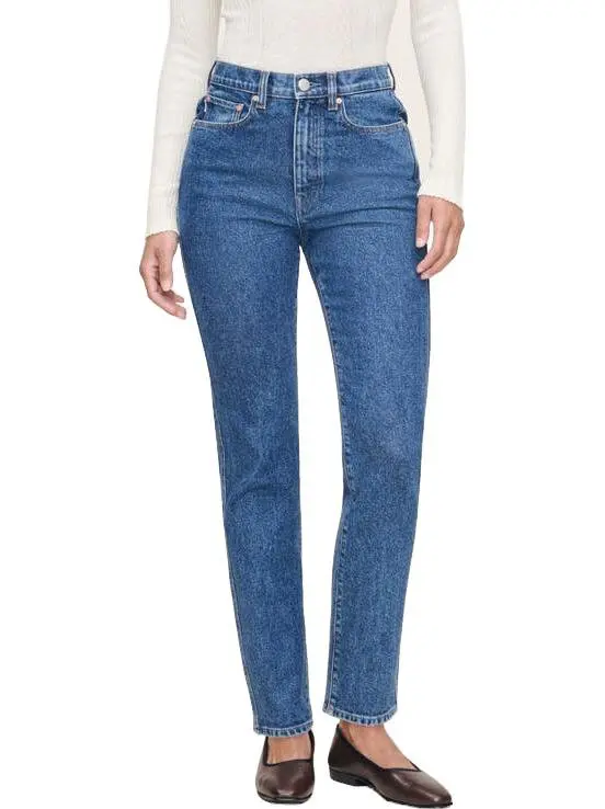 DL1961 Kristy High-waist Cigarette Jeans - North Beach