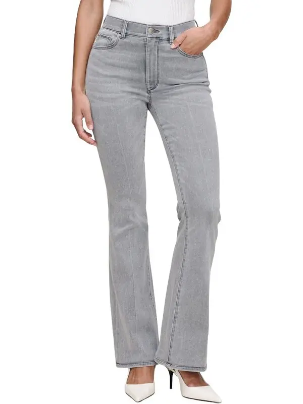 DL1961 Bridget Instasculpt™ High-waist Bootcut Jeans - Grey Cove