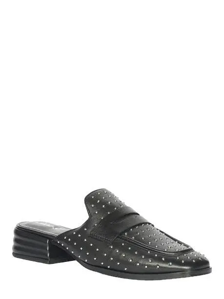 SAINT G Sava Studded Mules - Black