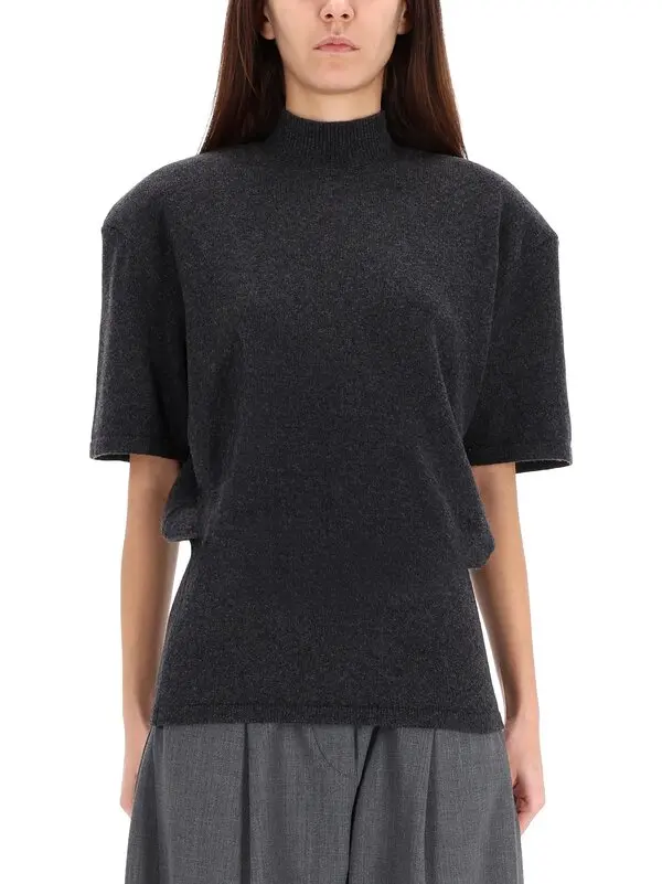 Jacquemus Jersey Top - Grey